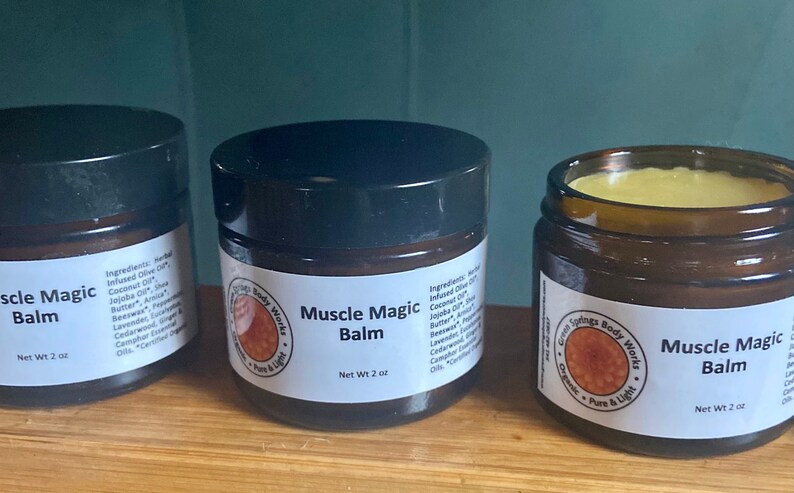 Muscle Magic Organic Balm - Etsy