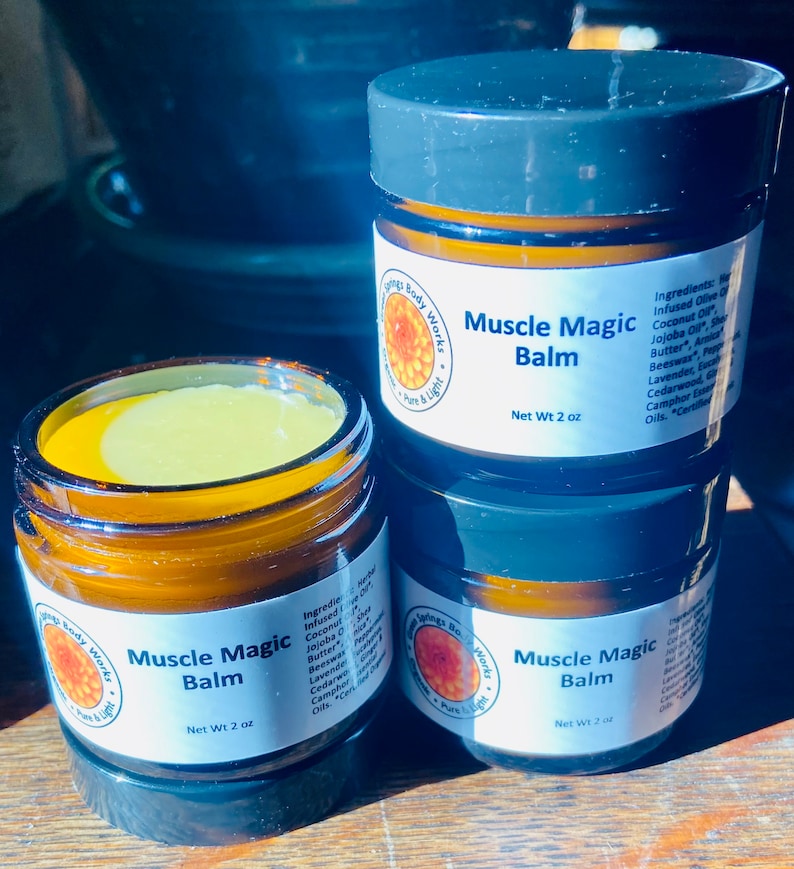 Muscle Magic Organic Balm - Etsy