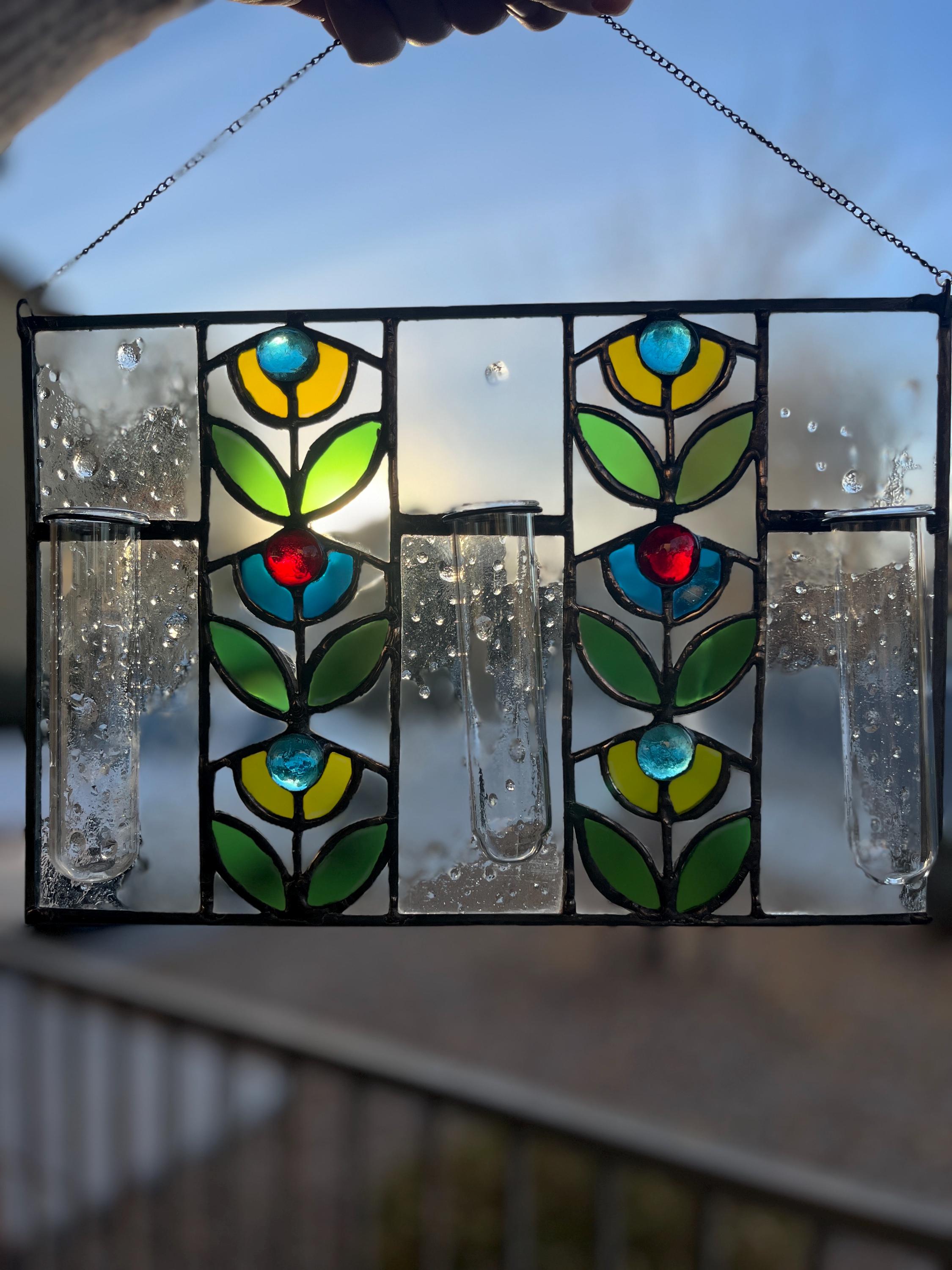 Mid Century Inspired Plant Propagation Window Hanging - Etsy