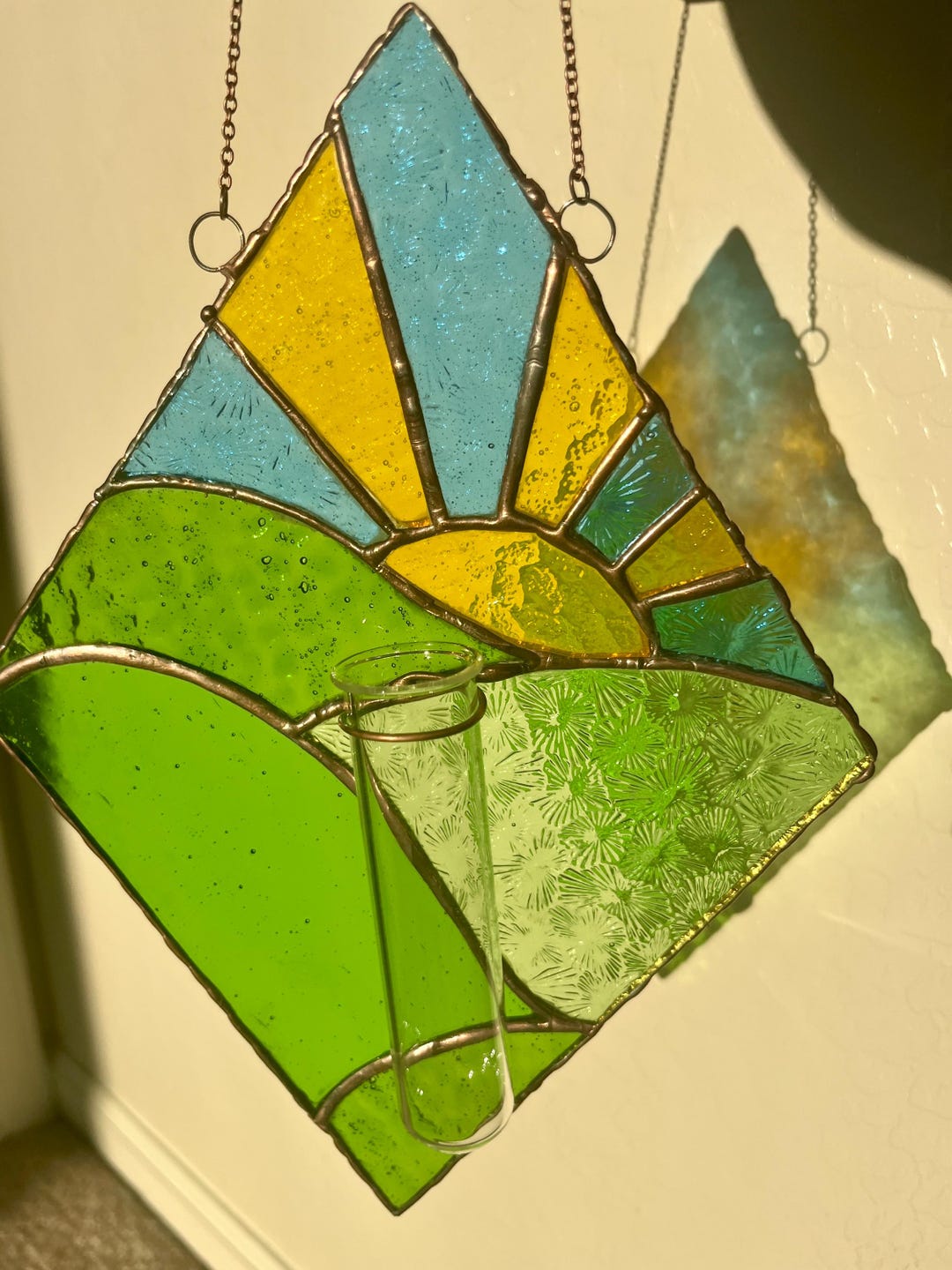 Stained Glass Sunrise Plant Proportion Station - Etsy