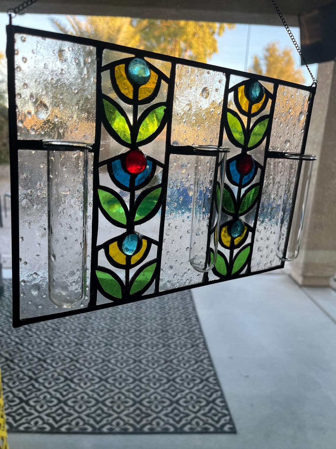 Mid Century Inspired Plant Propagation Window Hanging - Etsy