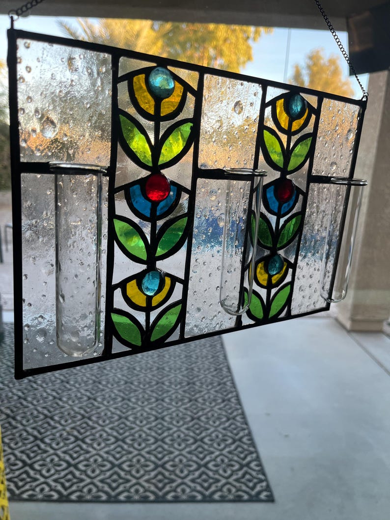 Mid Century Inspired Plant Propagation Window Hanging - Etsy