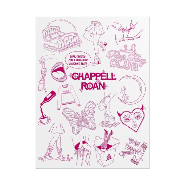 RED Tattoo Flash - Etsy