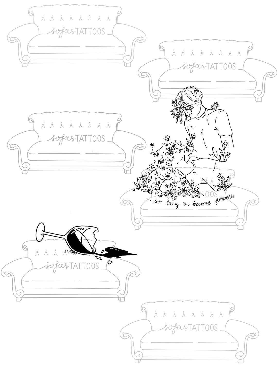 Hozier Tattoo Flash - Etsy