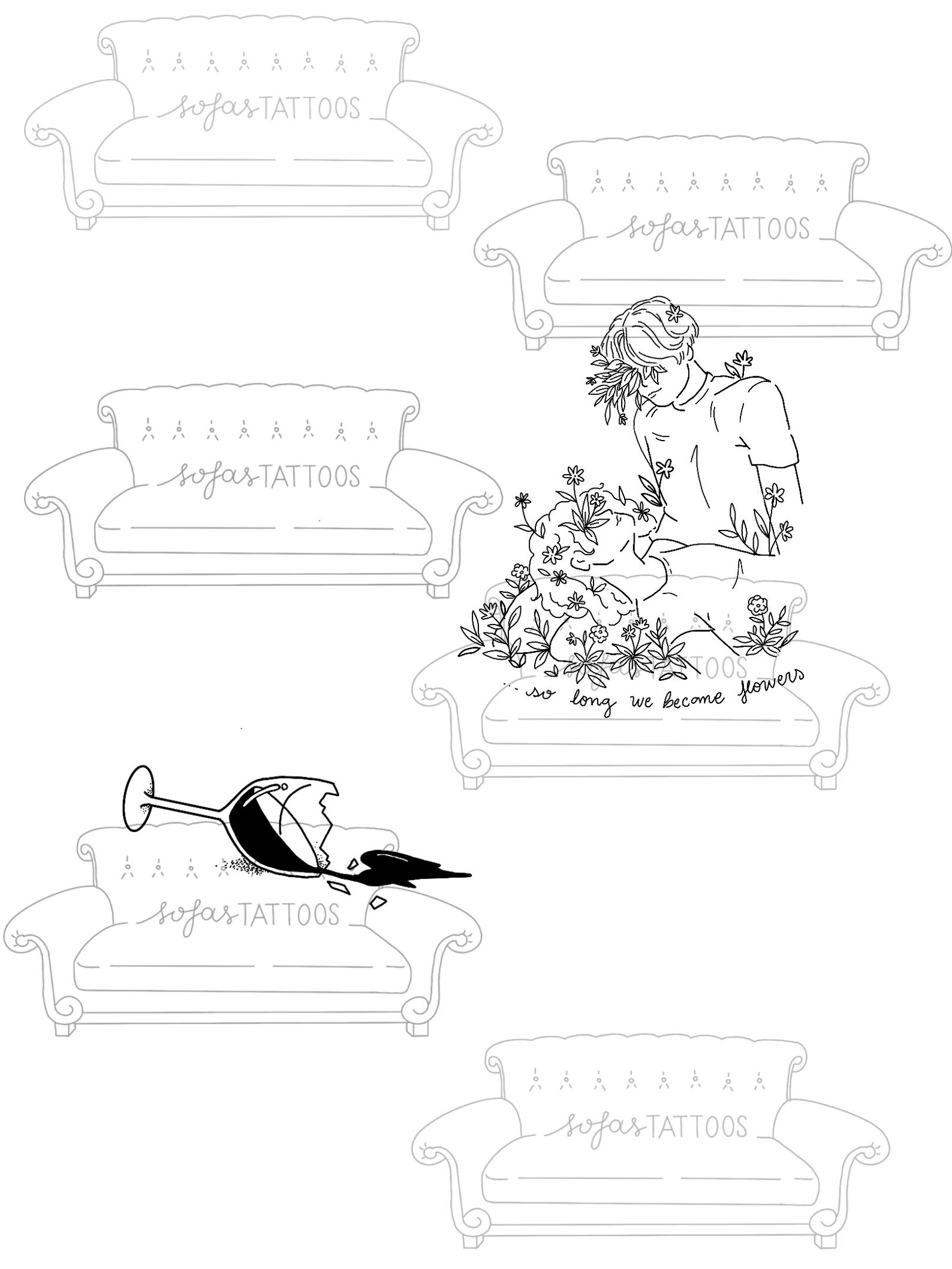 Hozier Tattoo Flash - Etsy