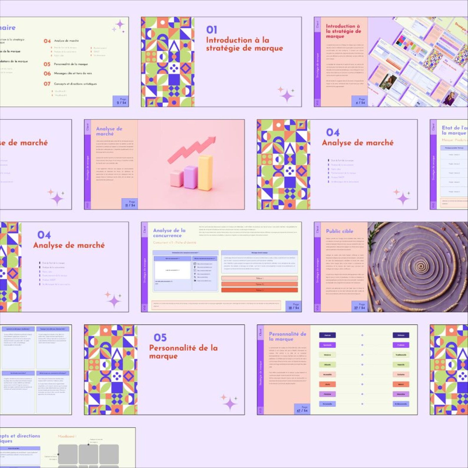 Brand Strategy Template and Excel Files - Etsy