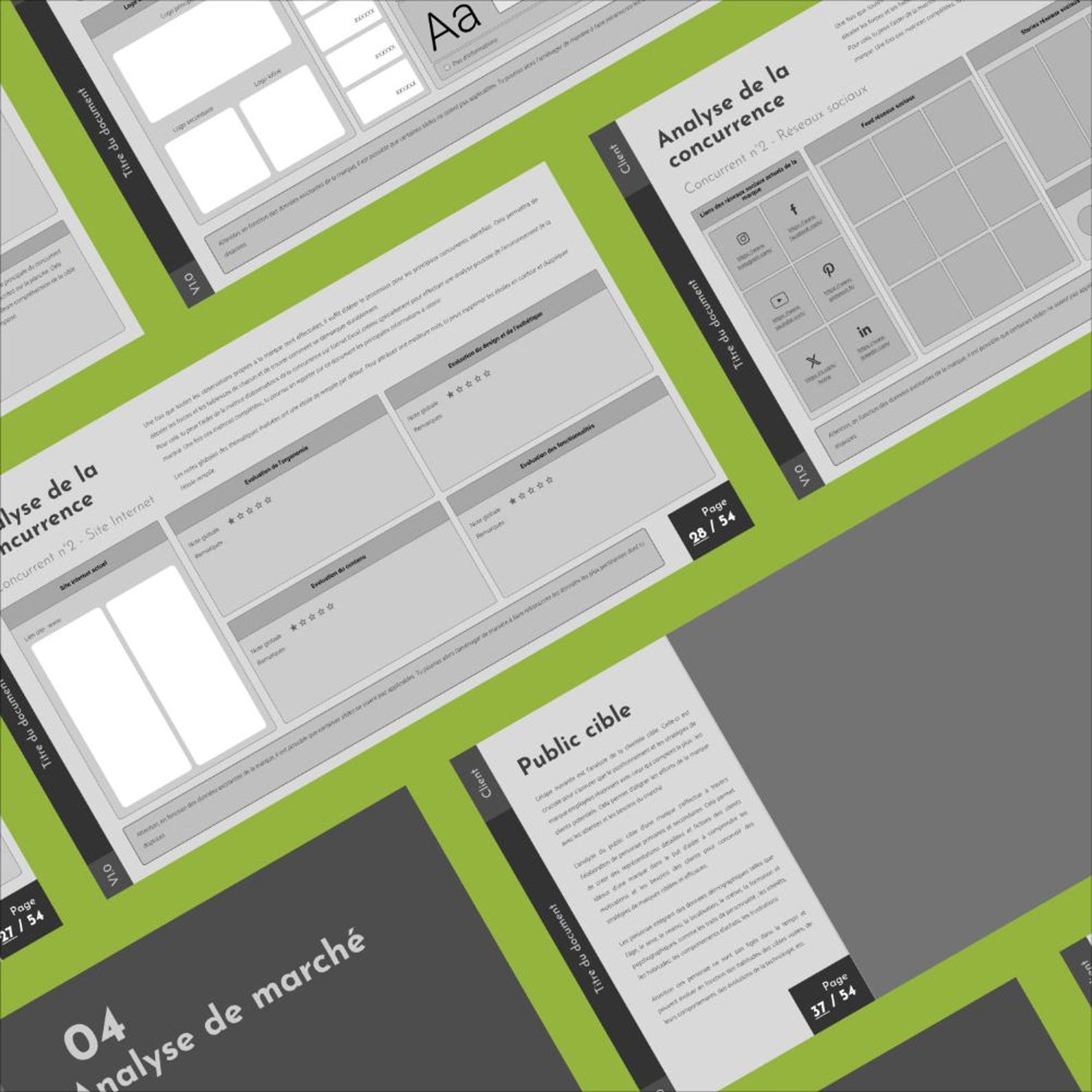 Brand Strategy Template and Excel Files - Etsy