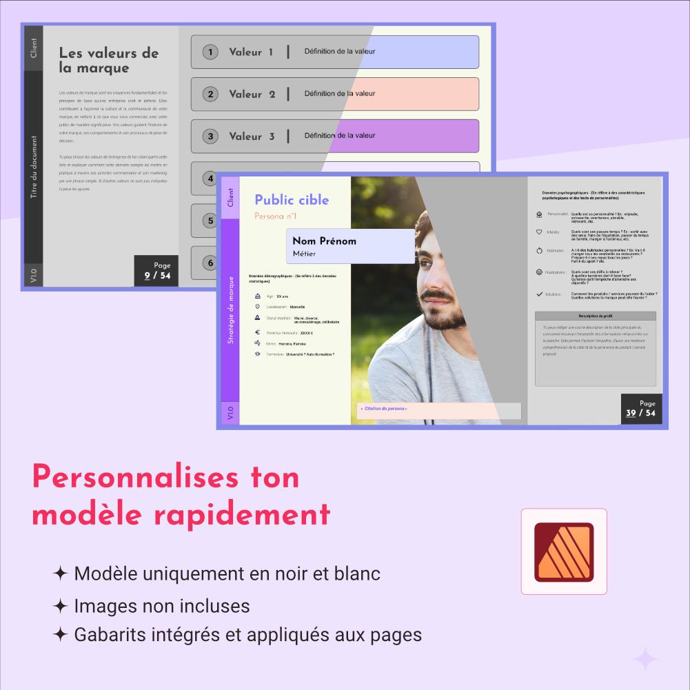 Brand Strategy Template and Excel Files - Etsy