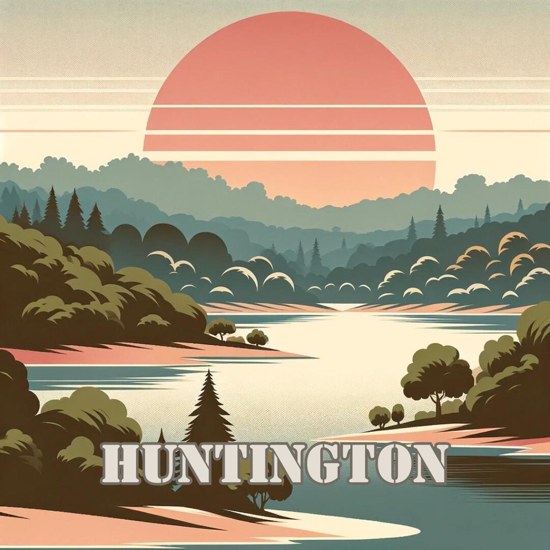 Huntington State Park Digital Art Print - Etsy