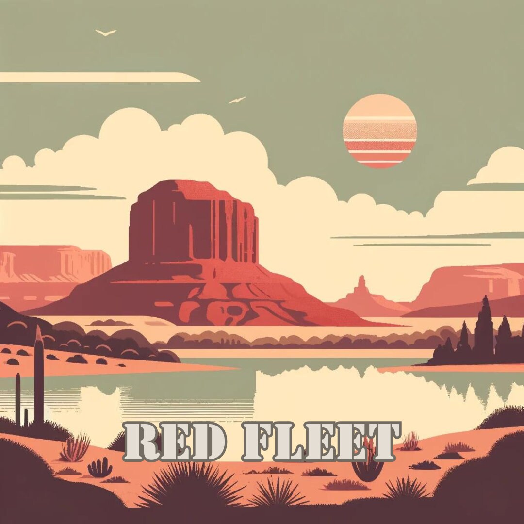 Red Fleet State Park Digital Art Print - Etsy
