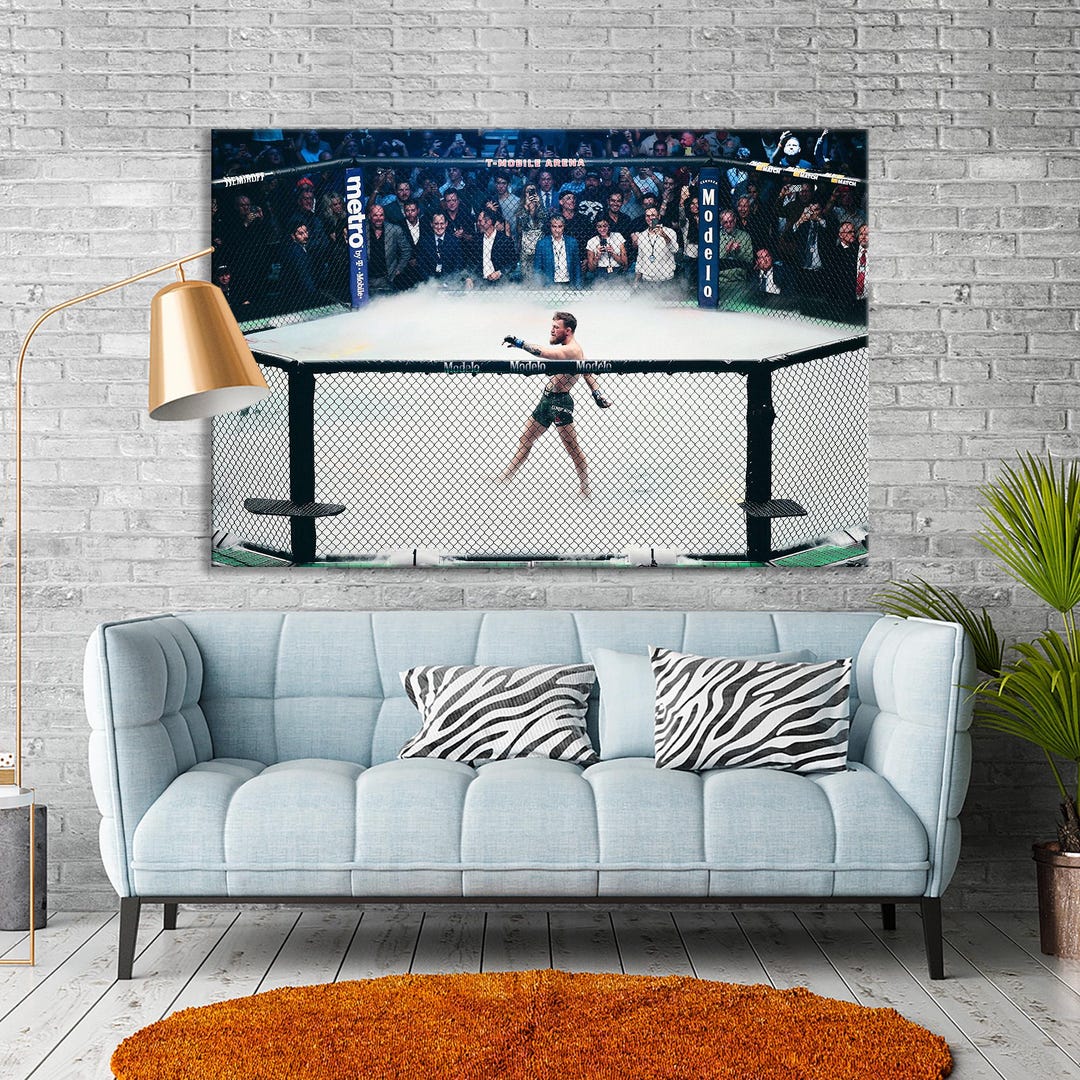 Conor Mcgregor Iconic Walk Ready to Hang Canvas, UFC MMA Wall Decor ...