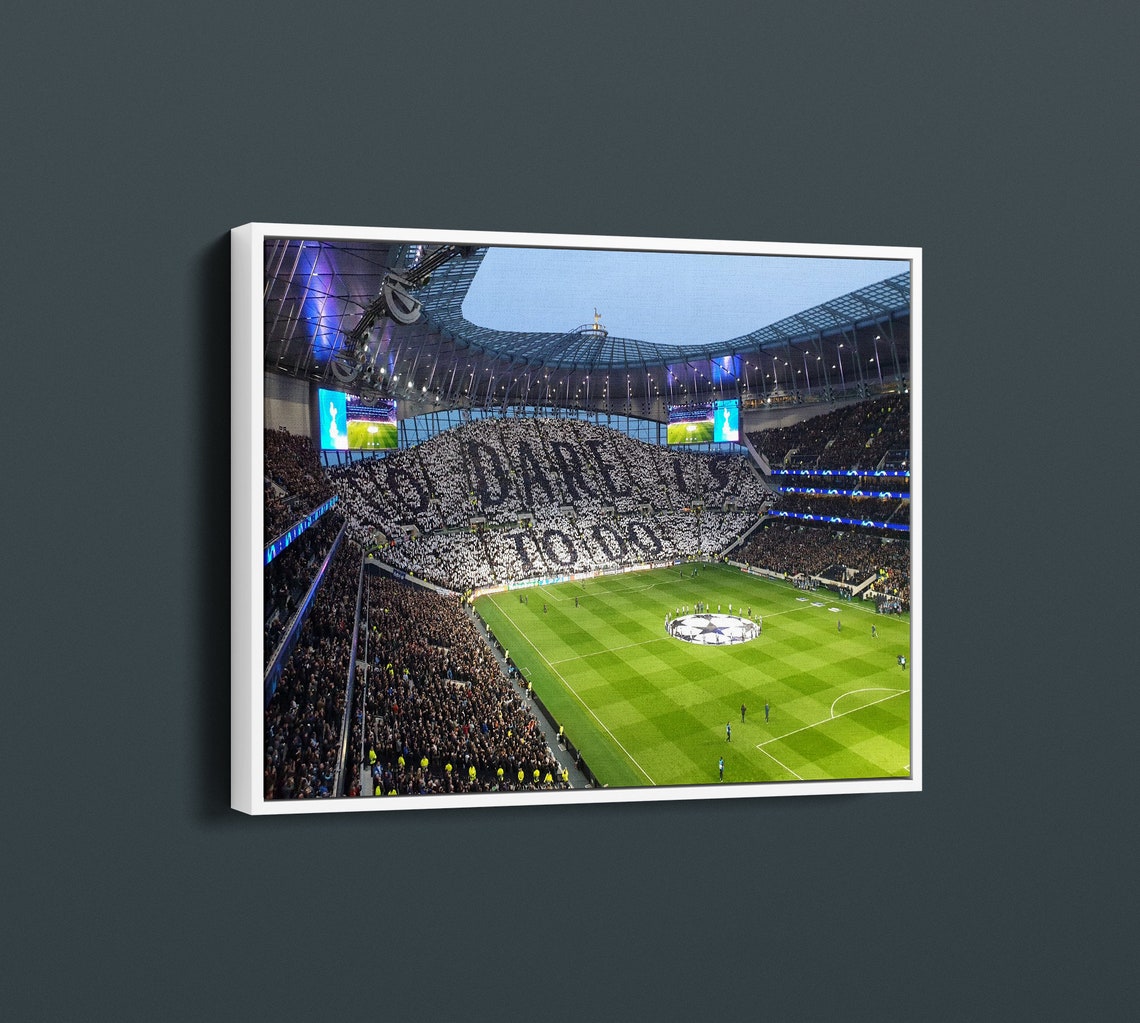 Tottenham Hotspur Stadium Canvas Wall Art Design Poster Print Décor for ...
