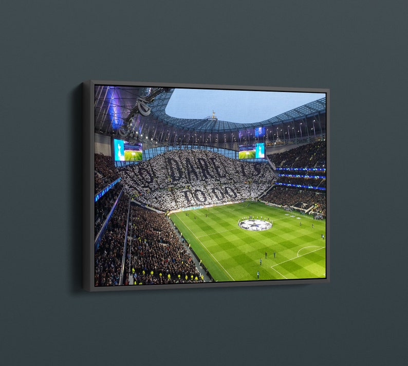 Tottenham Hotspur Stadium Canvas Wall Art Design Poster Print Décor for ...