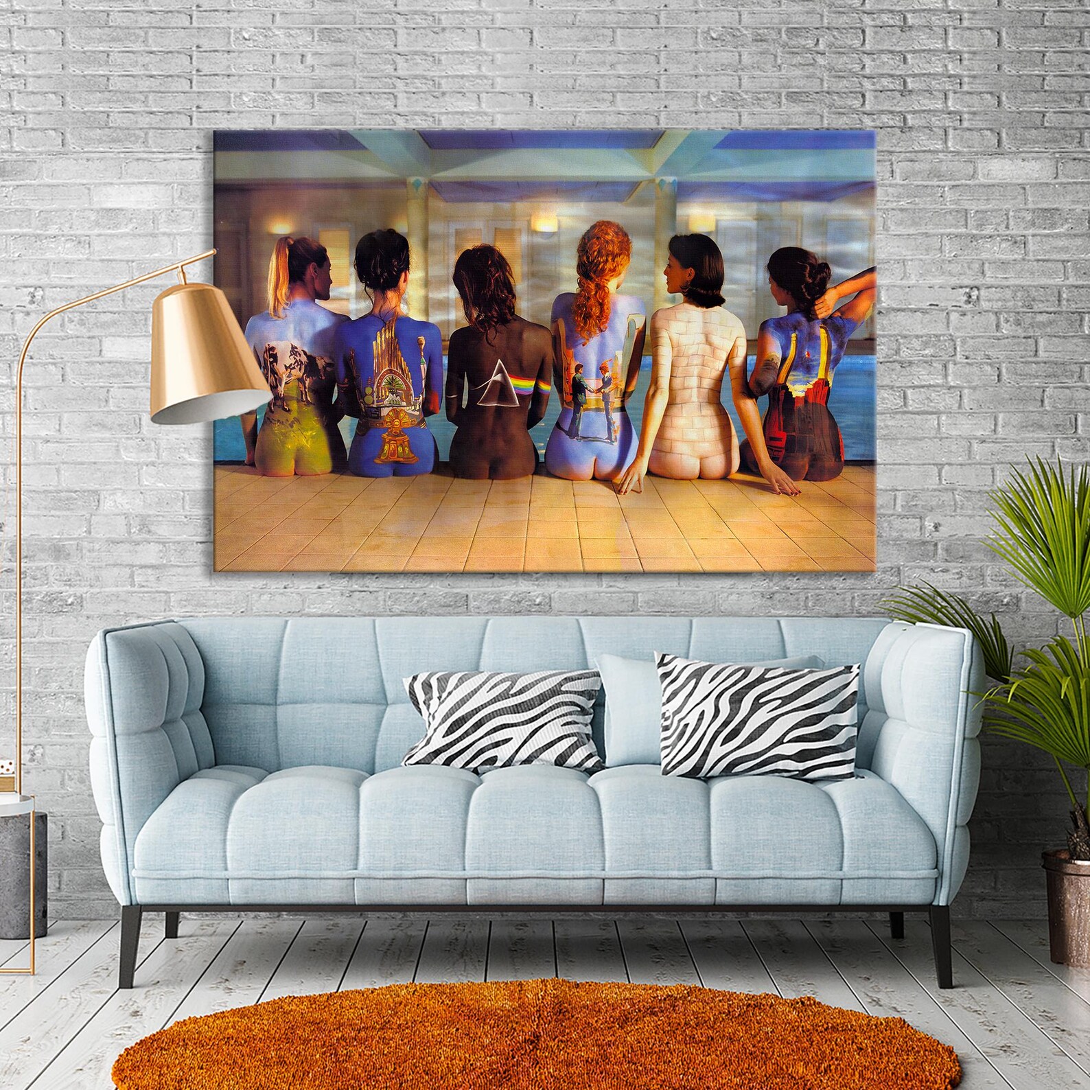 Music Pink Floyd Indoors Body Painting Music Bands Album Covers ...