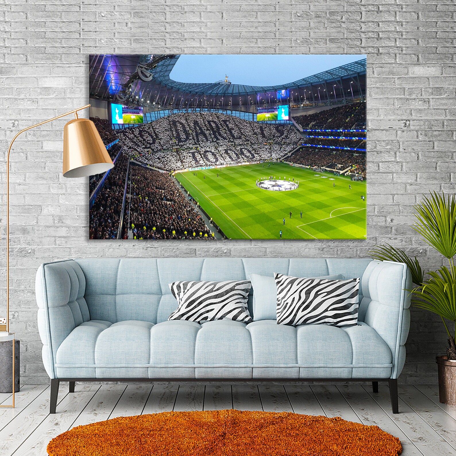 Tottenham Hotspur Stadium Canvas Wall Art Design Poster Print Décor for ...
