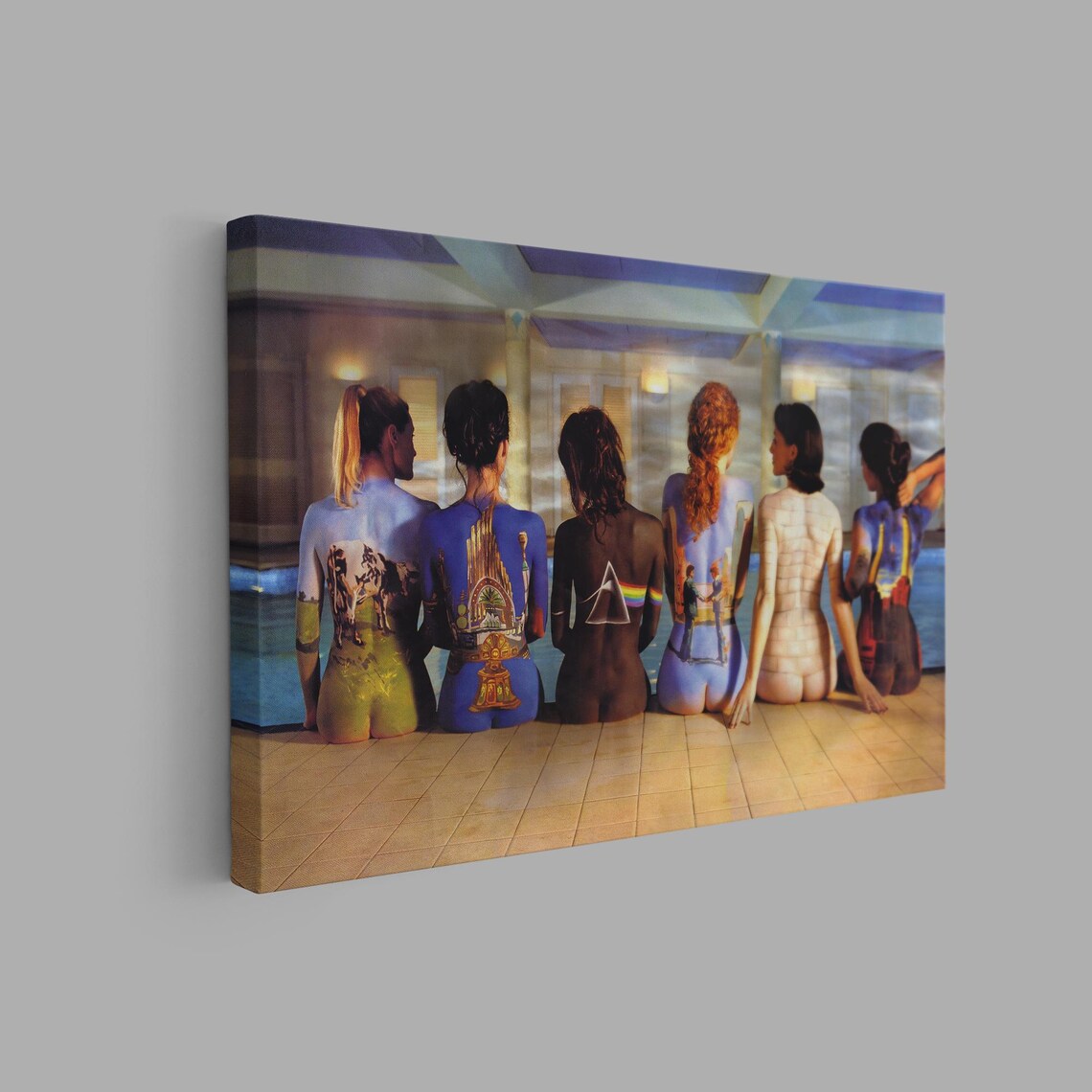 Music Pink Floyd Indoors Body Painting Music Bands Album Covers ...