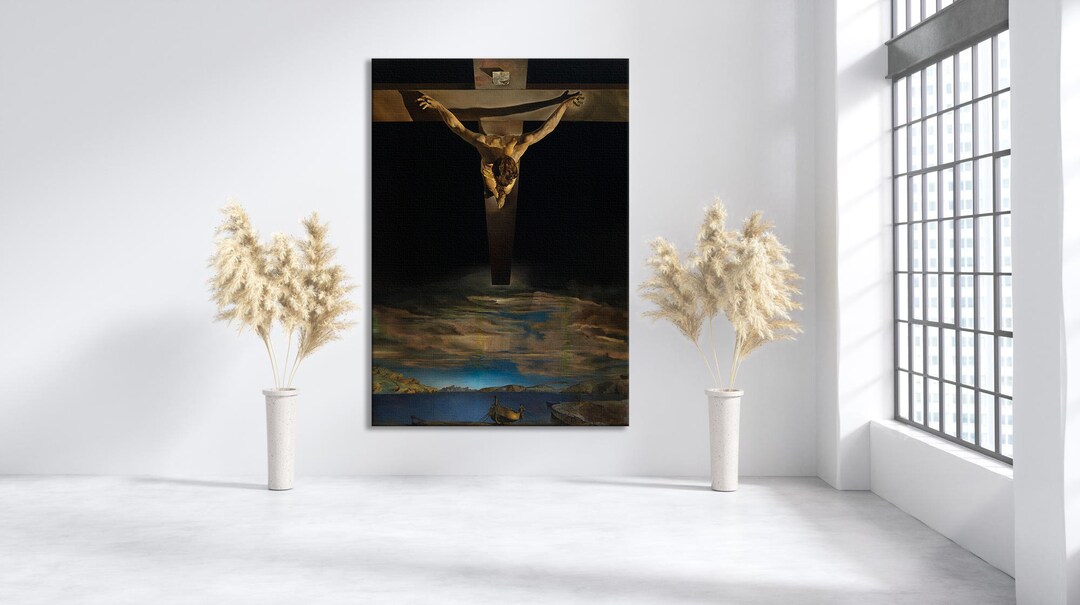 Christ of St John of the Cross by Salvador Dali, Canvas Wall Art Print ...