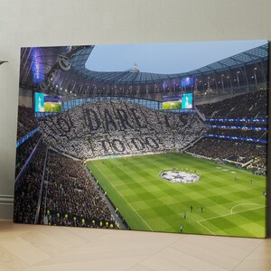 Tottenham Hotspur Stadium Canvas Wall Art Design Poster Print Décor for ...