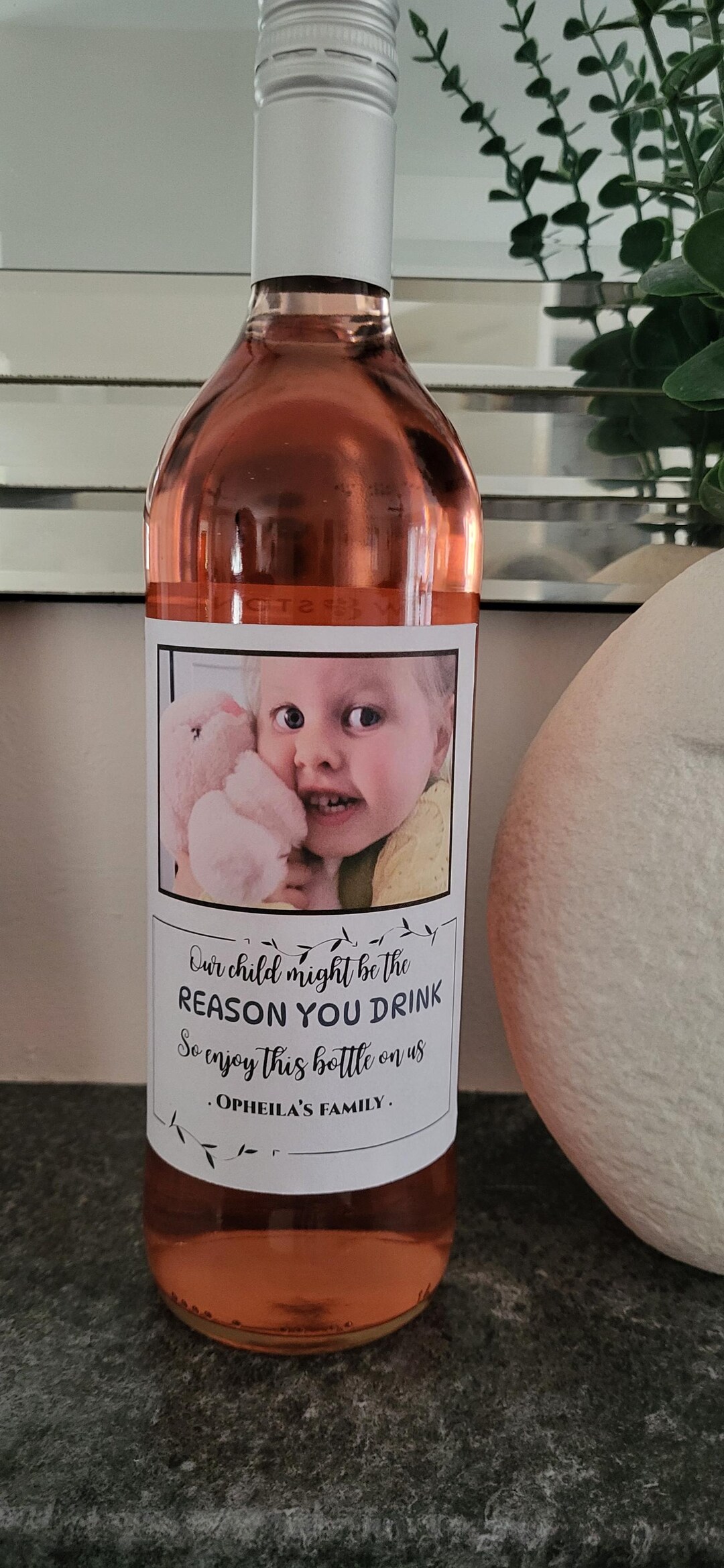 Teacher Wine Label, Our Child Might Be the Reason You Drink, End of ...