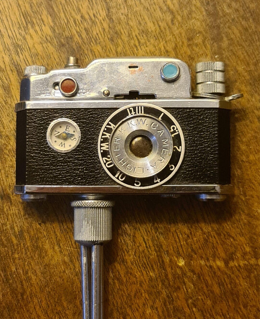 Vintage KKW Camera and Tripod Lighter and Compass - Etsy