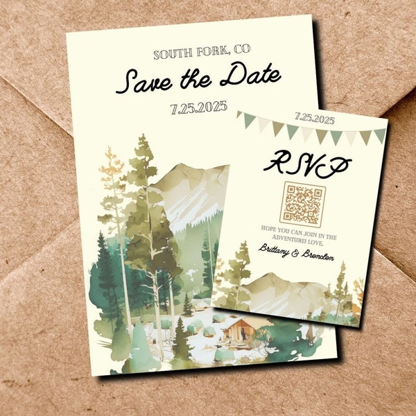 Save the Date Banner - Etsy