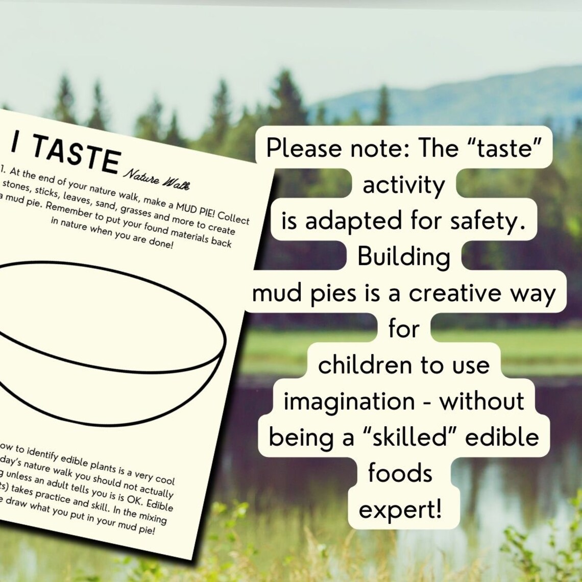 5 Senses Nature Walk, Nature Sensory Activity Ideas for Kid, Nature ...