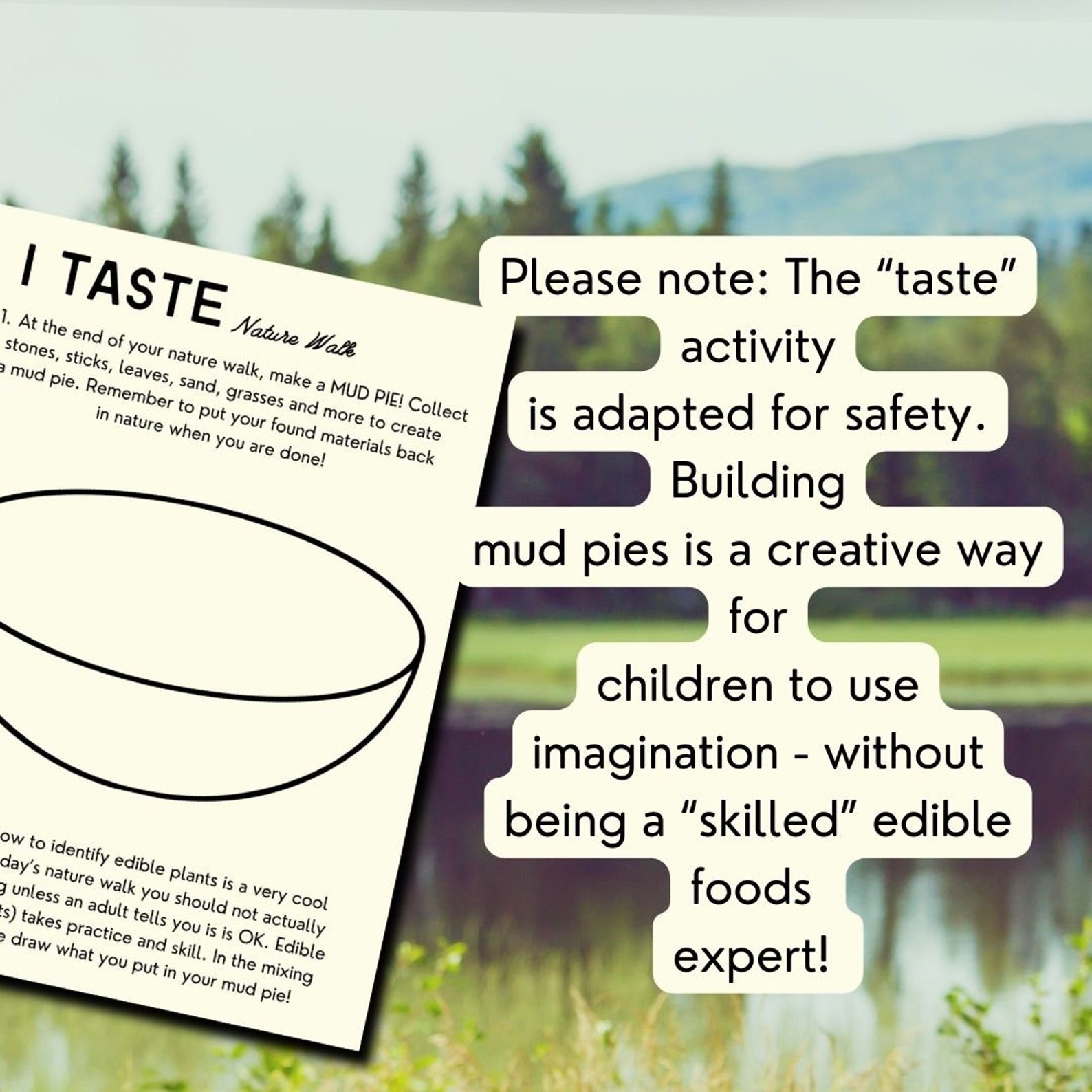 5 Senses Nature Walk, Nature Sensory Activity Ideas for Kid, Nature ...