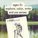 5 Senses Nature Walk, Nature Sensory Activity Ideas for Kid, Nature ...