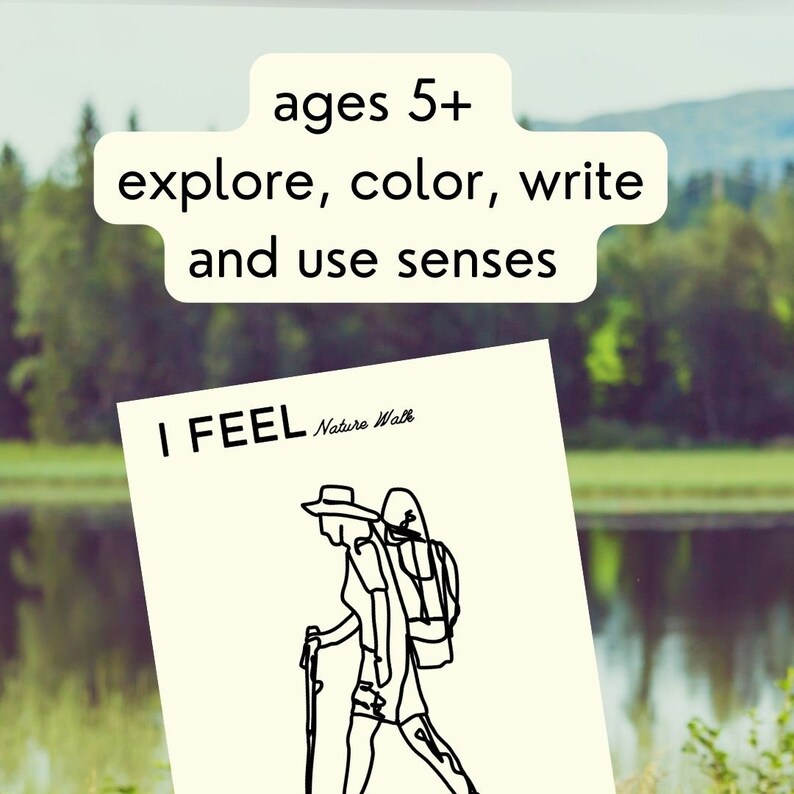5 Senses Nature Walk, Nature Sensory Activity Ideas for Kid, Nature ...