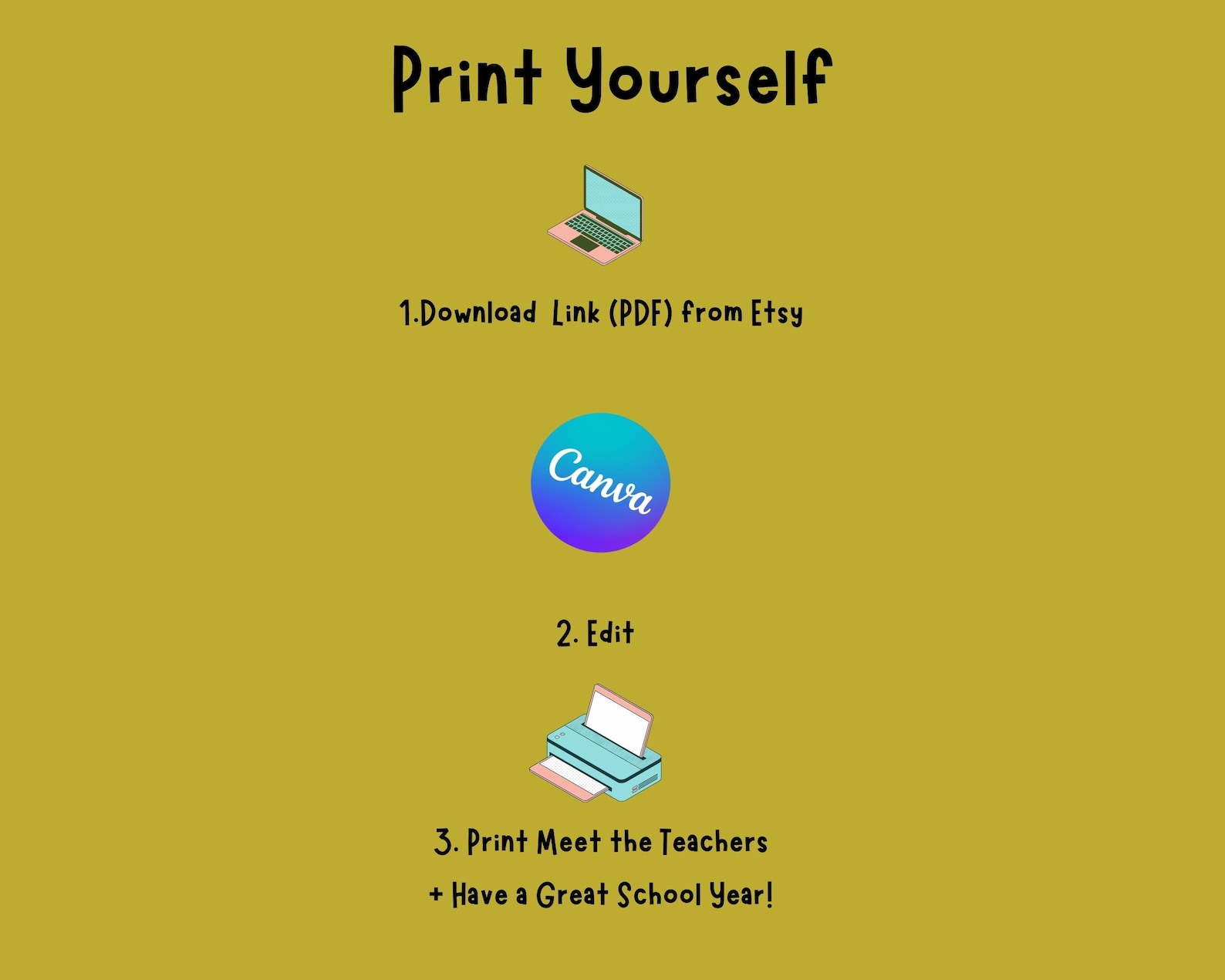 Groovy Meet the Teacher, Retro Classroom, Meet the Teacher Template ...