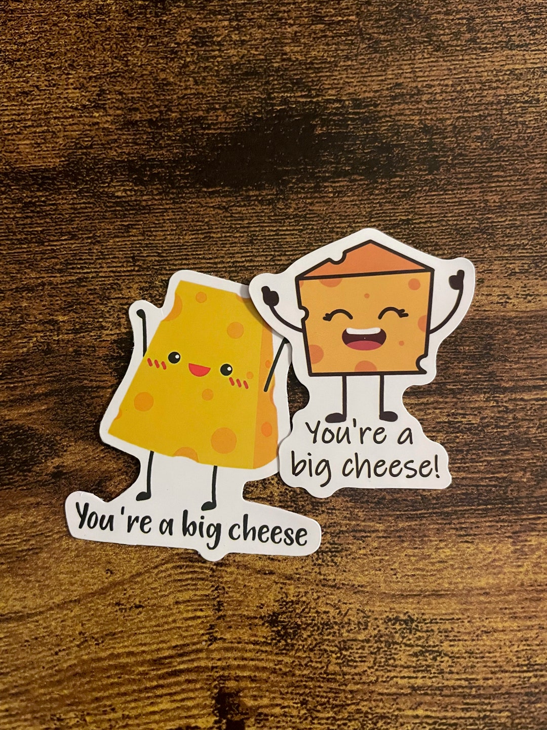 Cheese-y Cute, Funny, Pun Sticker Singles Packs - Etsy