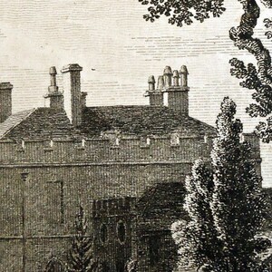 Englefield Green,1775 Sandby Rooker Copper-plate Engraving, Sir John ...