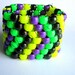 Arrow Kandi Cuff Bracelet, Neon Green, Neon Yellow, Purple, Black - Etsy