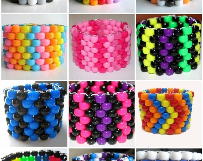 Create Your Own Kandi-choose Your Colors and Patterns - Etsy