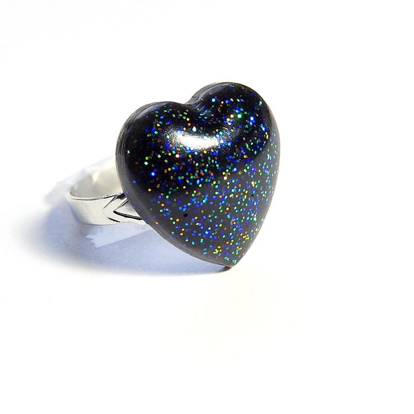 Holographic Ring - Etsy