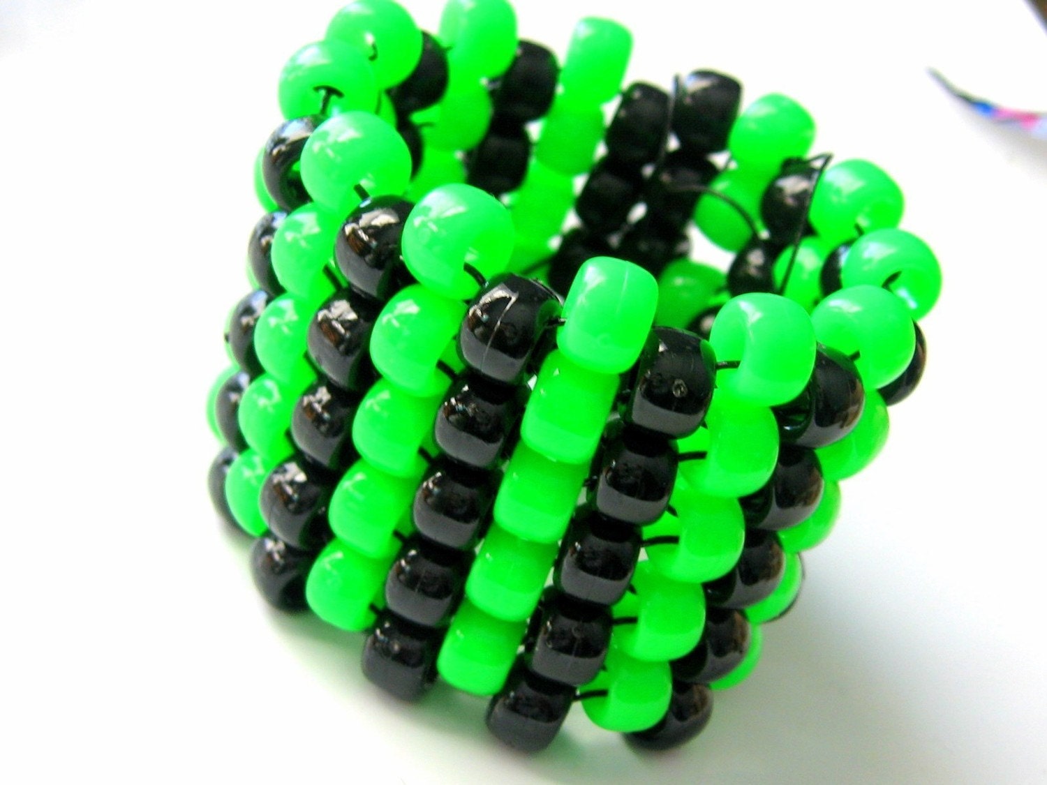Create Your Own Kandi Cuff Choose Colors and Patterns Custom | Etsy