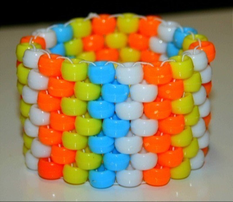 Create Your Own Kandi Cuff, Choose Colors and Patterns, Custom Kandi ...