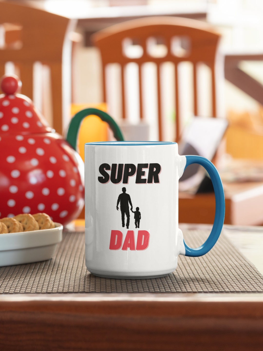 Super Dad Mug, Superhero Dad (11oz/15oz) Mug, the Man the Myth the ...