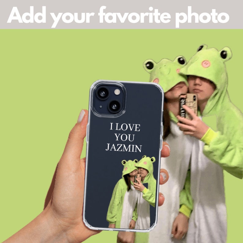 Custom Memory Phone Case With Favorite Photo + Name Personalized Photo ...