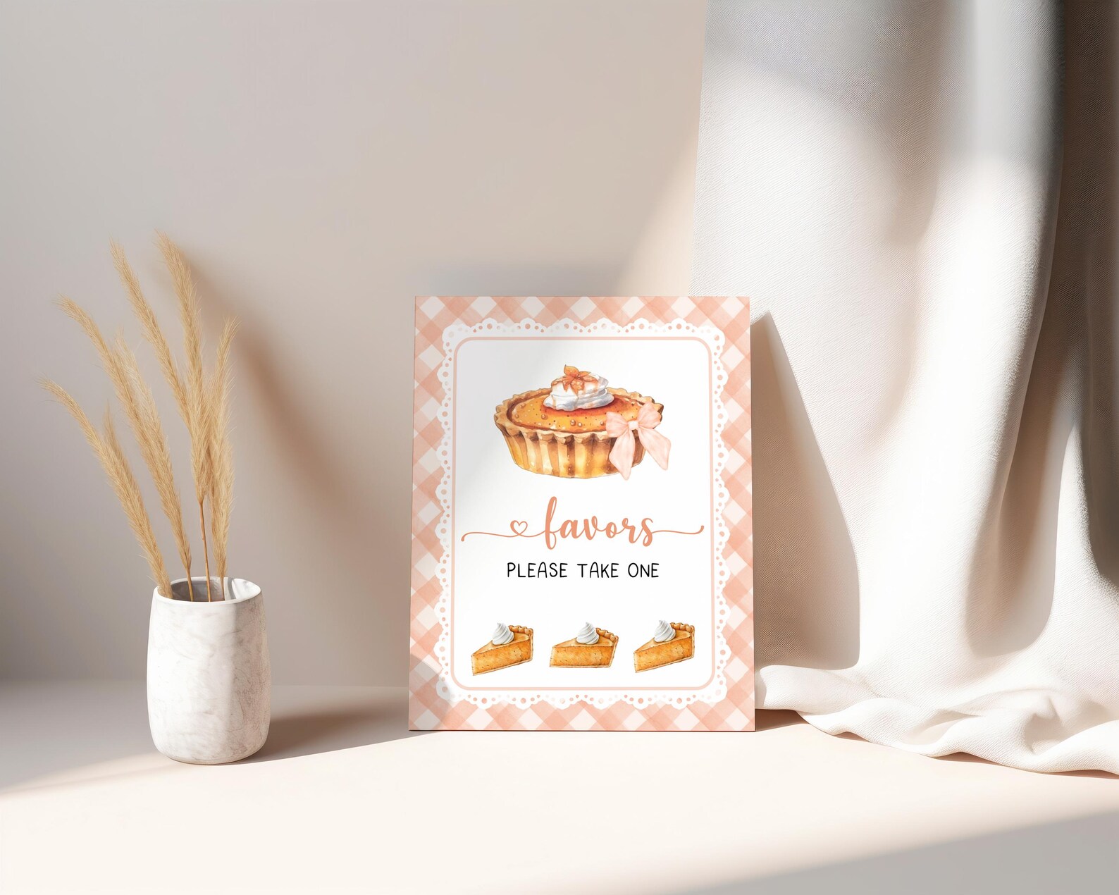 Editable Cutie Pie Baby Shower Premade Sign | FALL Autumn Cutie Pie ...
