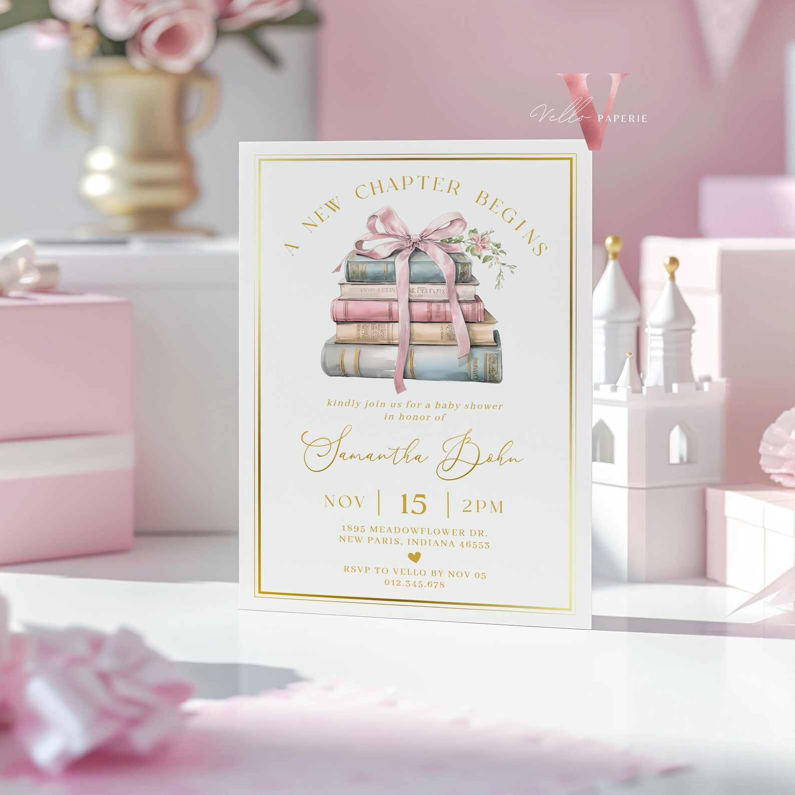 Free Diaper Raffle, Book, Thankyou Card | Storybook Baby Shower ...