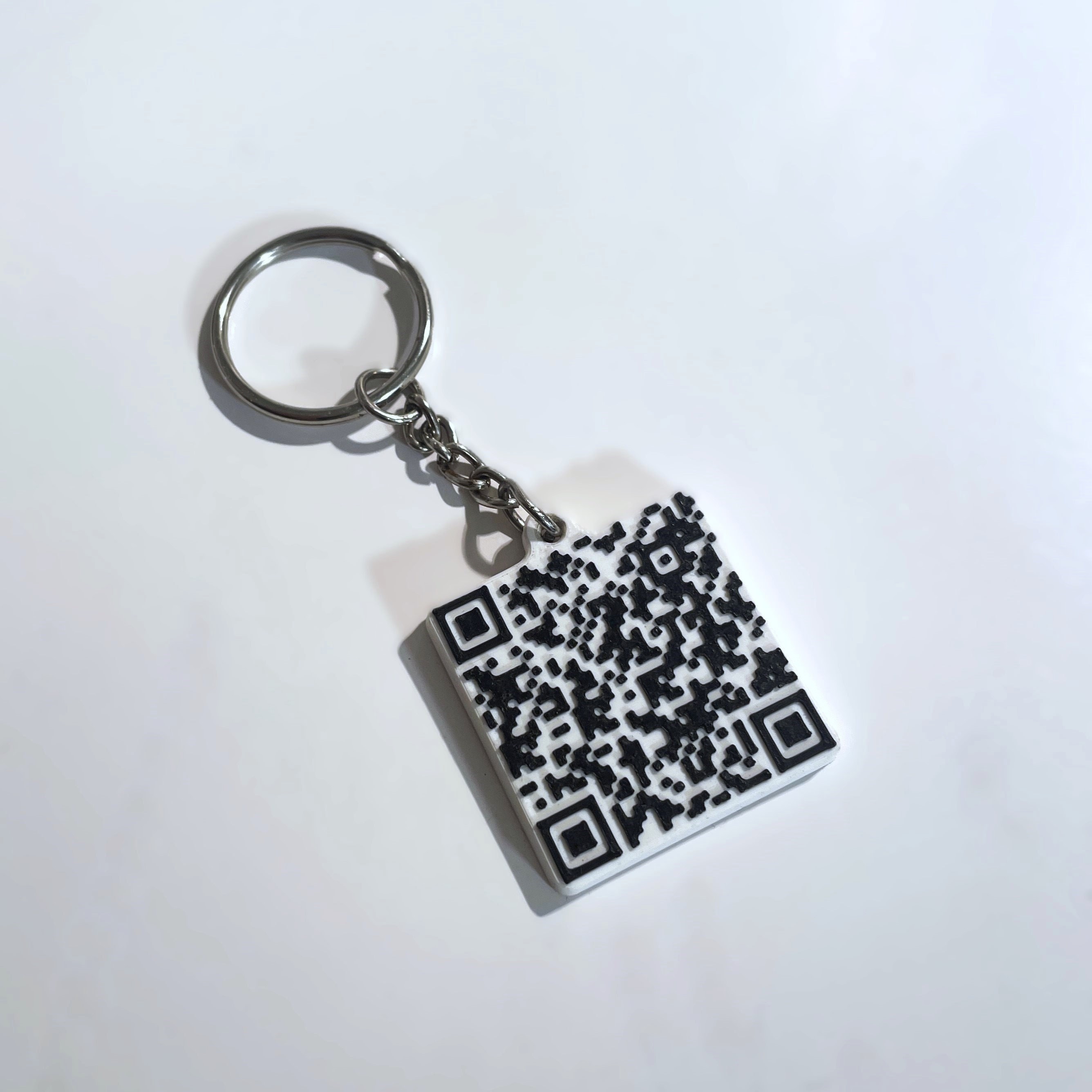 Rick Roll QR Code Prank Keychian - Etsy