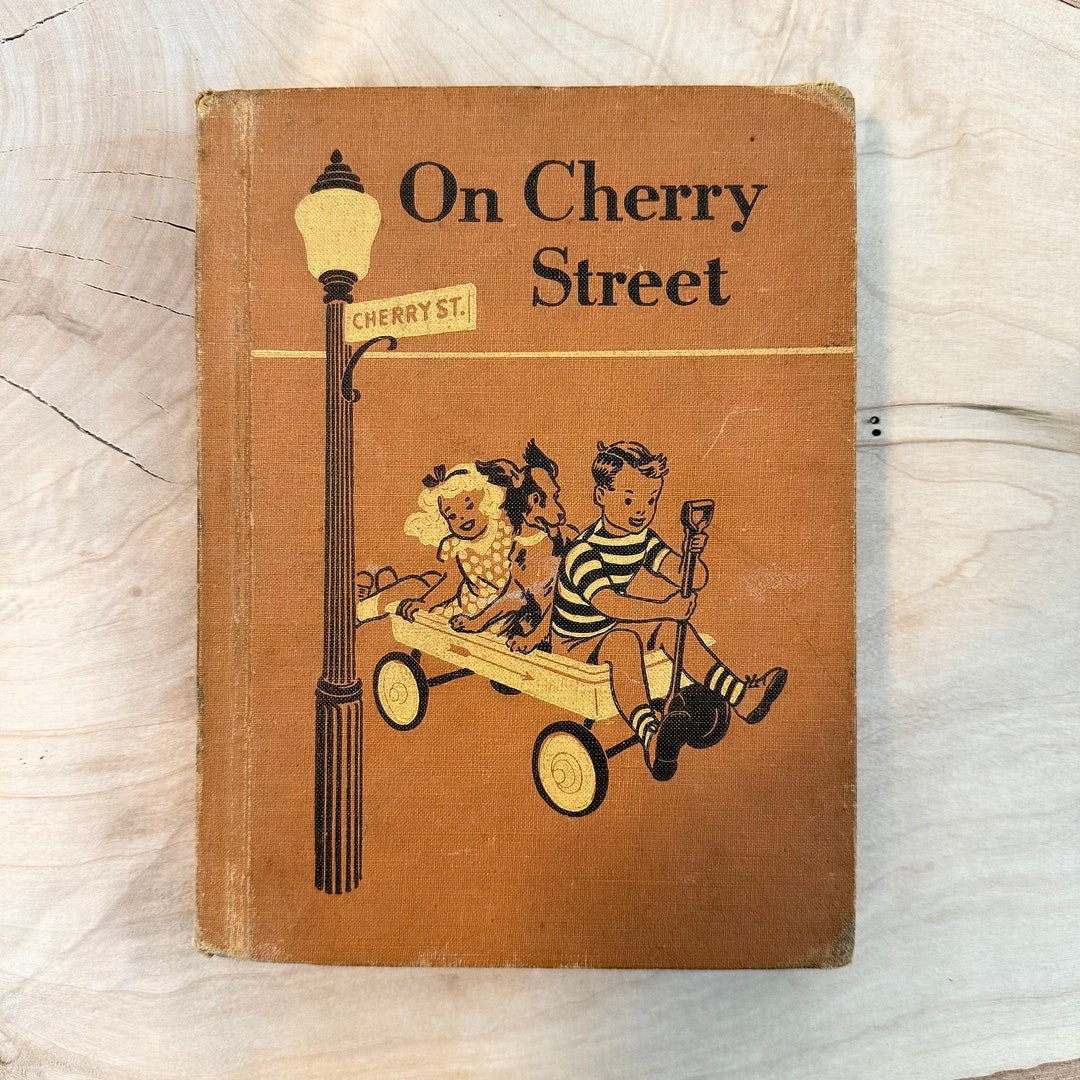 On Cherry Street | 1st Grade Kids Reading Book | Vintage Learn to Read ...
