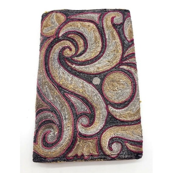 Rare Antique French Petit Point Embroidered Tapestry … - Gem