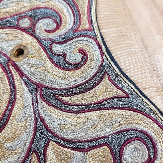 Rare Antique French Petit Point Embroidered Tapestry … - Gem