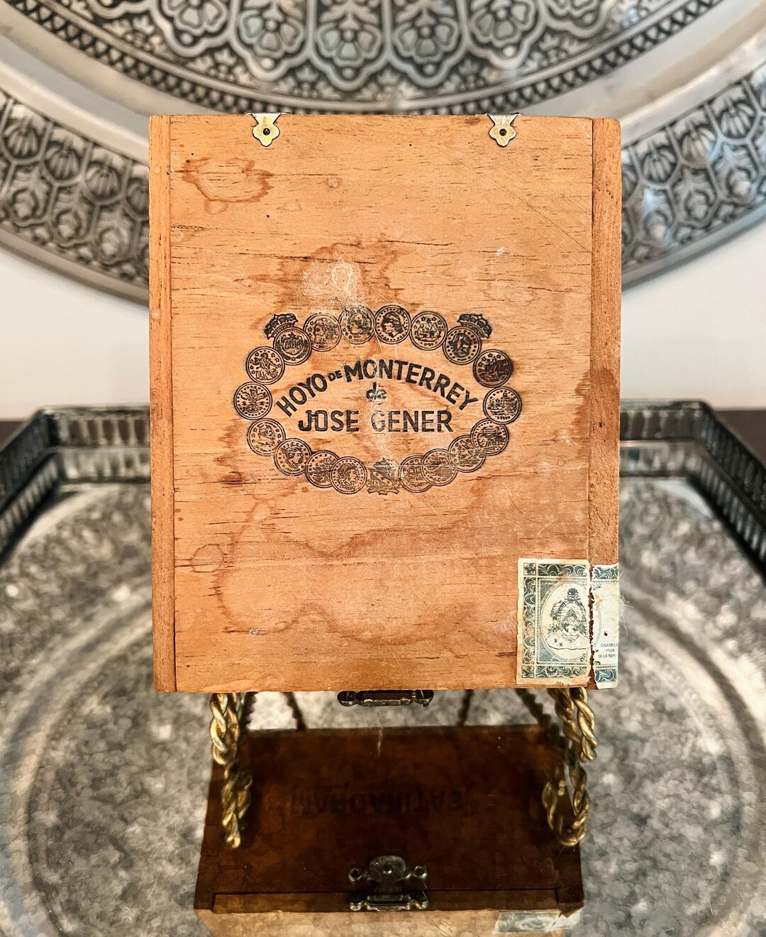 Hoyo De Monterrey Jose Gener Empty Cigar Box, 1970’s Era - Etsy