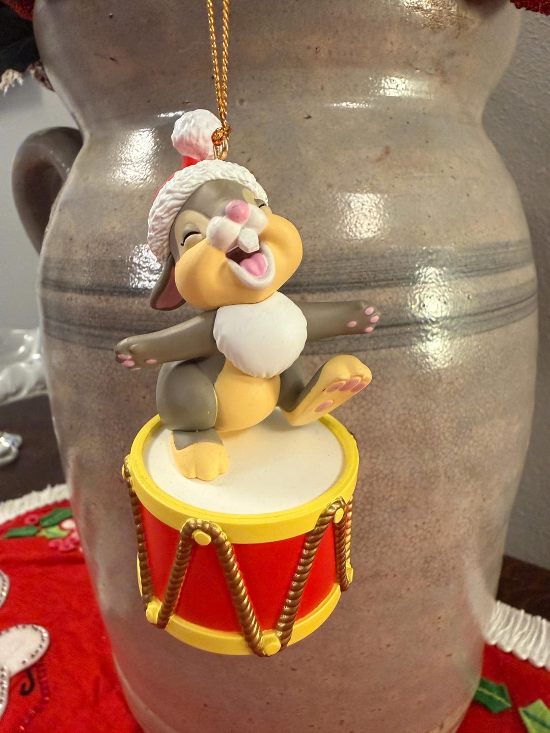 Thumper Disney Christmas Magic Ornament, Produced by Grolier ...