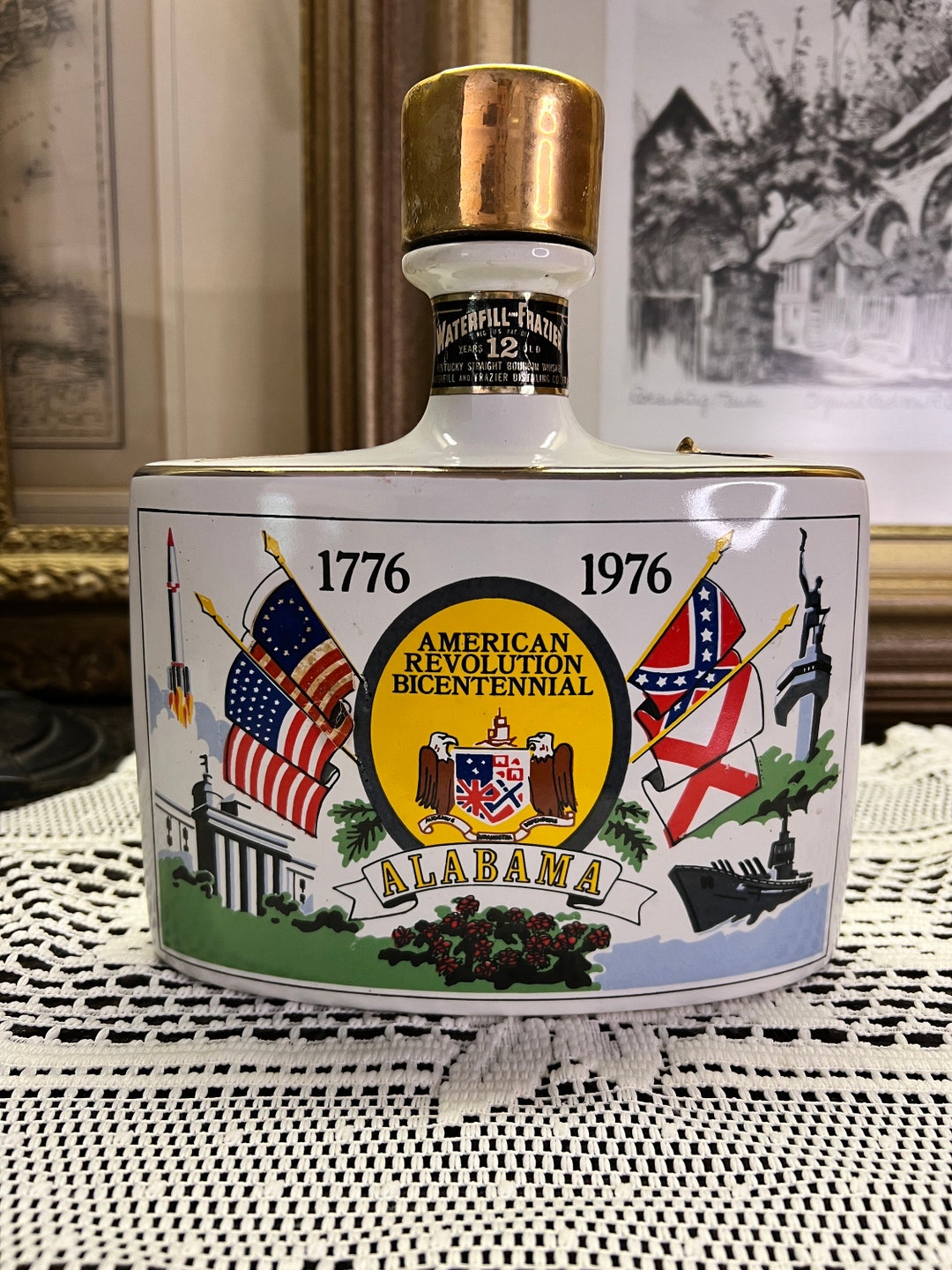 ALABAMA Collectible Vintage Bicentennial 1776-1976 Heritage Genuine ...