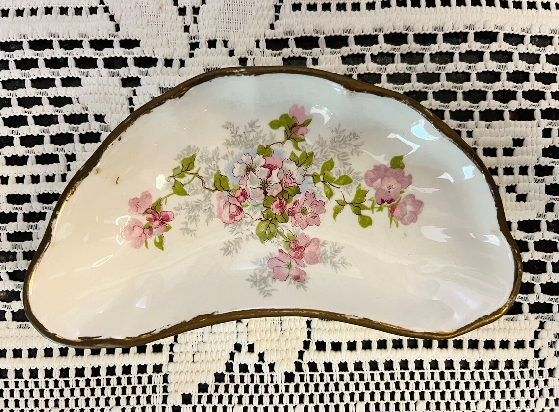 Anchor Pottery China Bone Dish - Antique - Etsy