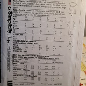 Simplicity Sewing Pattern for Kids Clothing. S7620 - Etsy